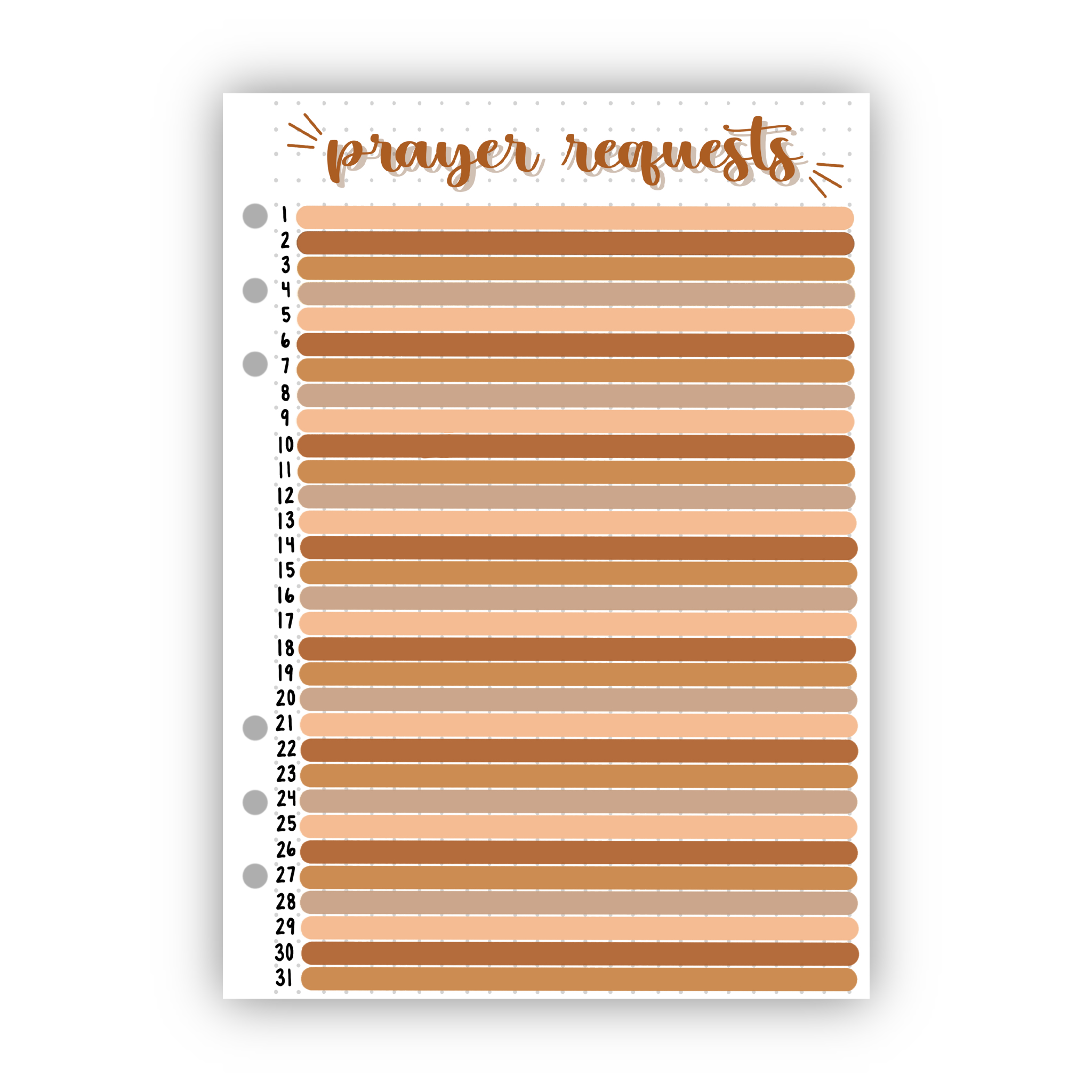 Religious Pages – Jessica's Journal