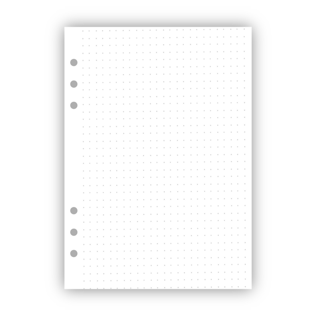 Blank Dot Grid Pages | Binder-Ready Journal Page – Jessica's Journal