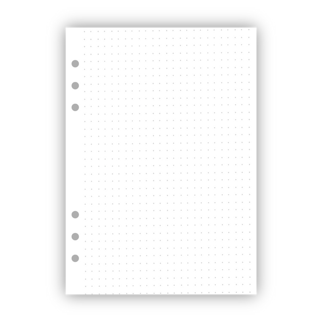 Blank Dot Grid Pages | Binder-Ready Journal Page – Jessica's Journal