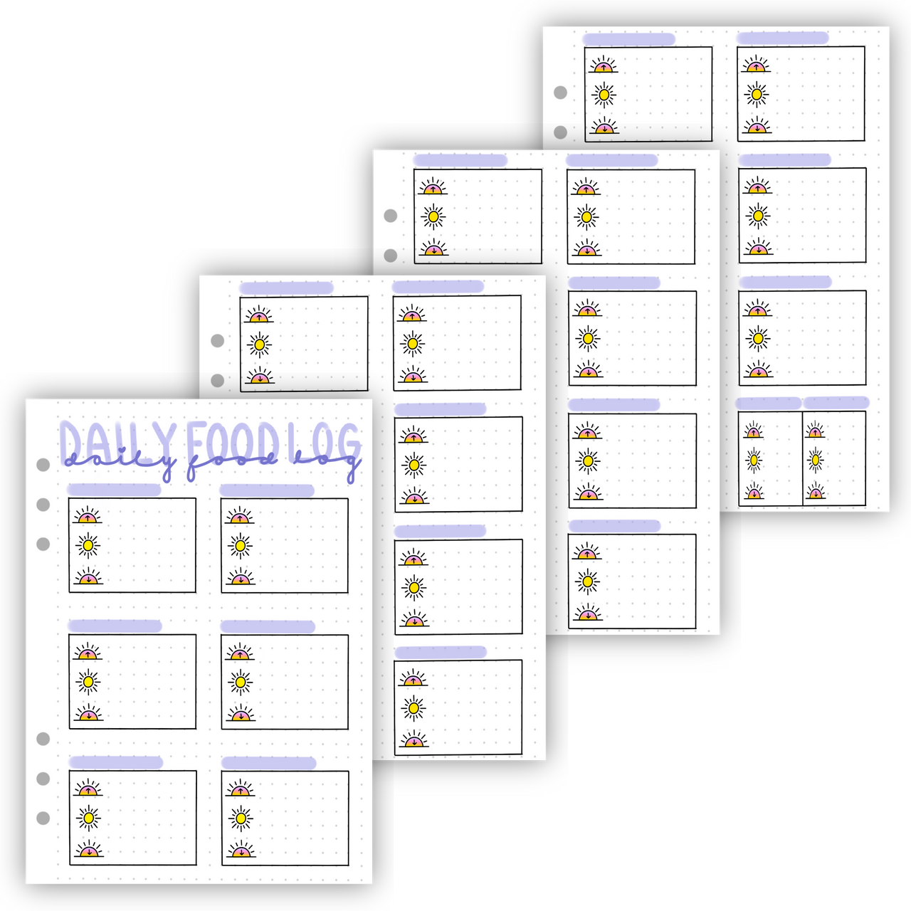 Daily Food Log – Jessica's Journal