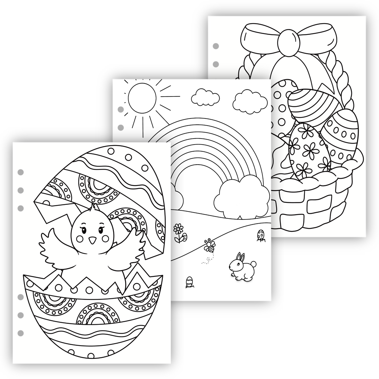 Easter Themed Coloring Pages – Jessica's Journal
