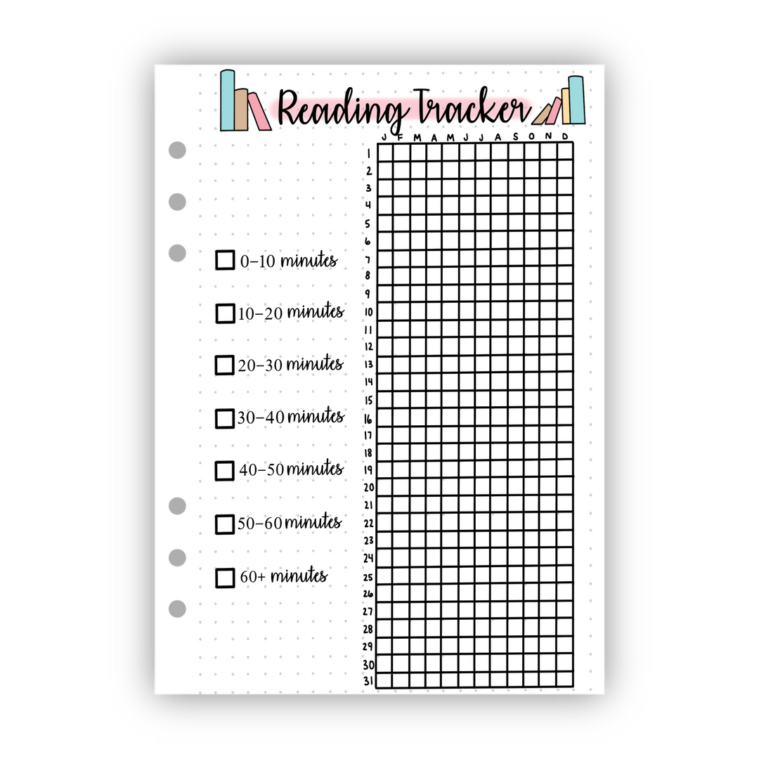 Reading Tracker – Jessica's Journal