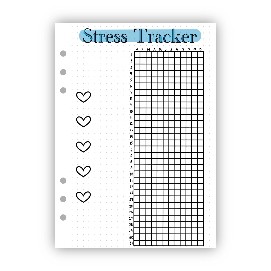 Stress Tracker – Jessica's Journal